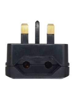 Generic 2 Pin EU to 3 Pin UK Plug Adaptor UAE | Dubai, Abu Dhabi