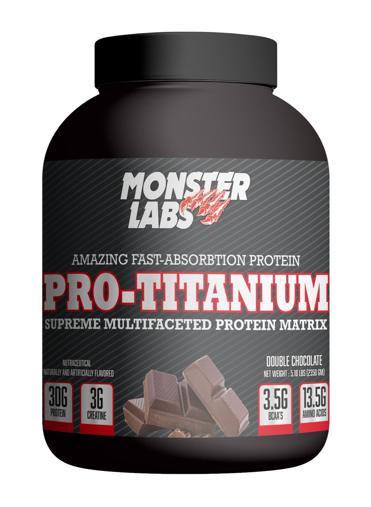 MONSTER LABS Monster Labs Pro Titanium 100% Fast-Absorption Whey ...