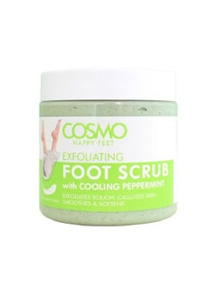 COSMO Cosmo Happy Feet Exfoliating Foot Scrub With Cooling Peppermint ...
