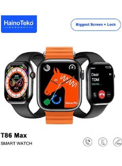 Haino Teko Smart Watch With Big Screen And 2 Pair Strap T86 Max UAE ...