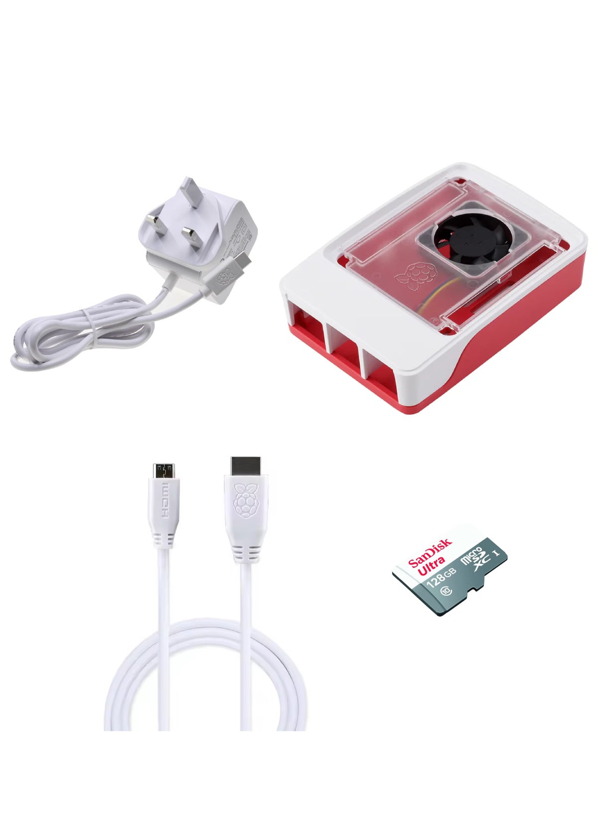 Raspberry Pi Raspberry Pi 5 Accessories Kit – Power Supply, Case, HDMI ...