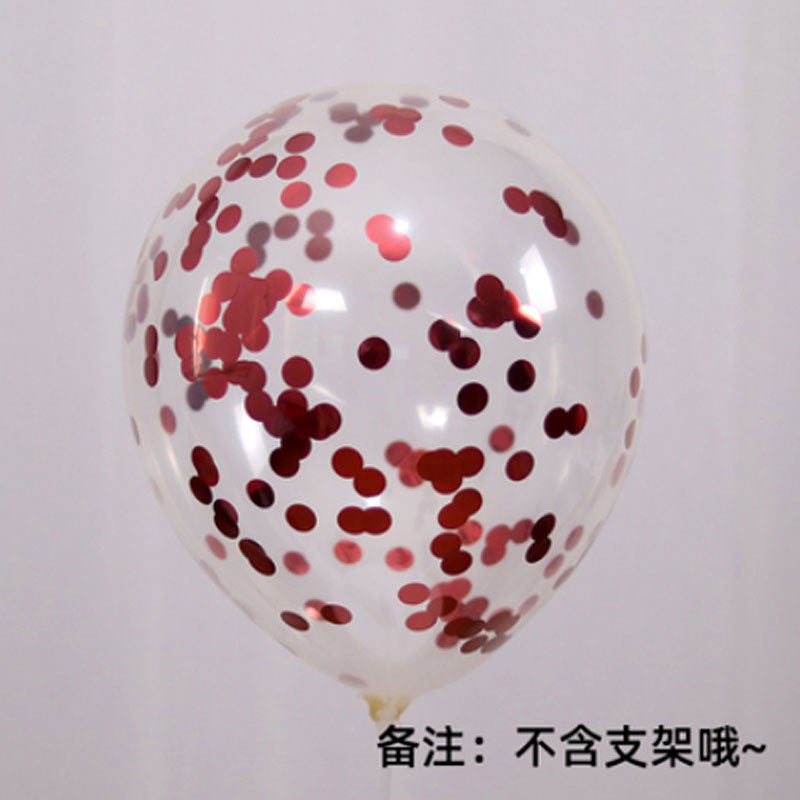 Generic 12Inch Transparent Sequin Balloons Popular On Social Media For ...