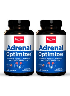 jarrow formulas Adrenal Optimizer 120 Tablets Pack Of 2 Supports ...