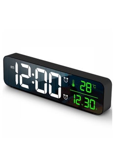 SYOSI Digital Clock Large Display Alarm Clock for Living Room Office ...
