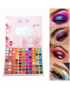 GLAZZI 99 Colors Shimmer Eyeshadow Makeup Palette for Eyes ...