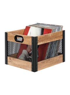 echo AUDIO Echo Audio Vinyl Record Storage Crate, LP Collection ...