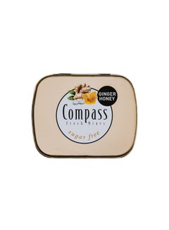 Compass Compass Mints, Ginger Honey Sweetener Sugar Free | Yellow ...