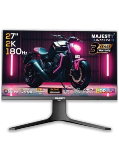 Majesty Majesty 27-inch Gaming Monitor - 180Hz refresh rate and 1ms GTG ...