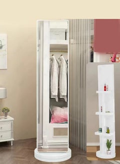 fashionhome Multifunctional Full Body Rotating Dressing Mirror Bedroom ...