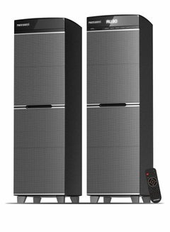 Mediatech Sound Tower System,160 Watt, 2 built in subwoofer, Bluetooth ...