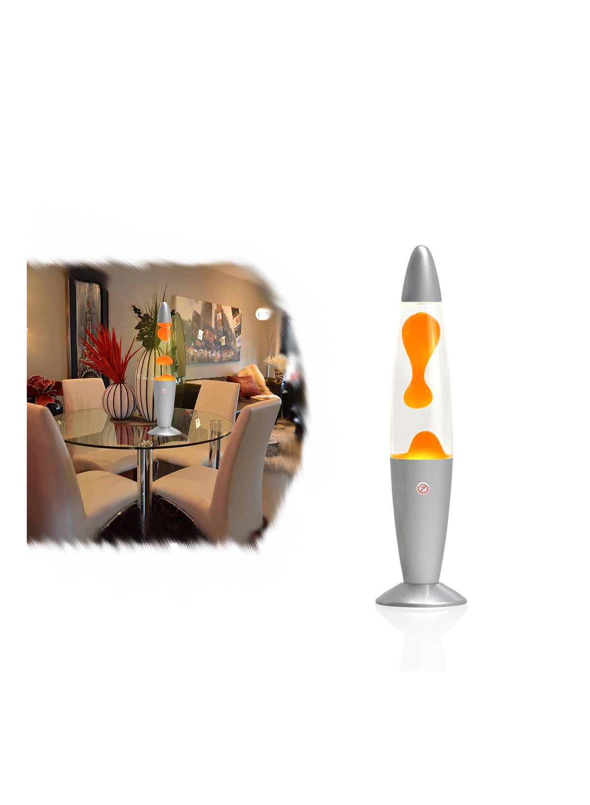 SYOSI SYOSI 13in LED Changing Lava Lamp, Decoration Lamp, Automatic ...