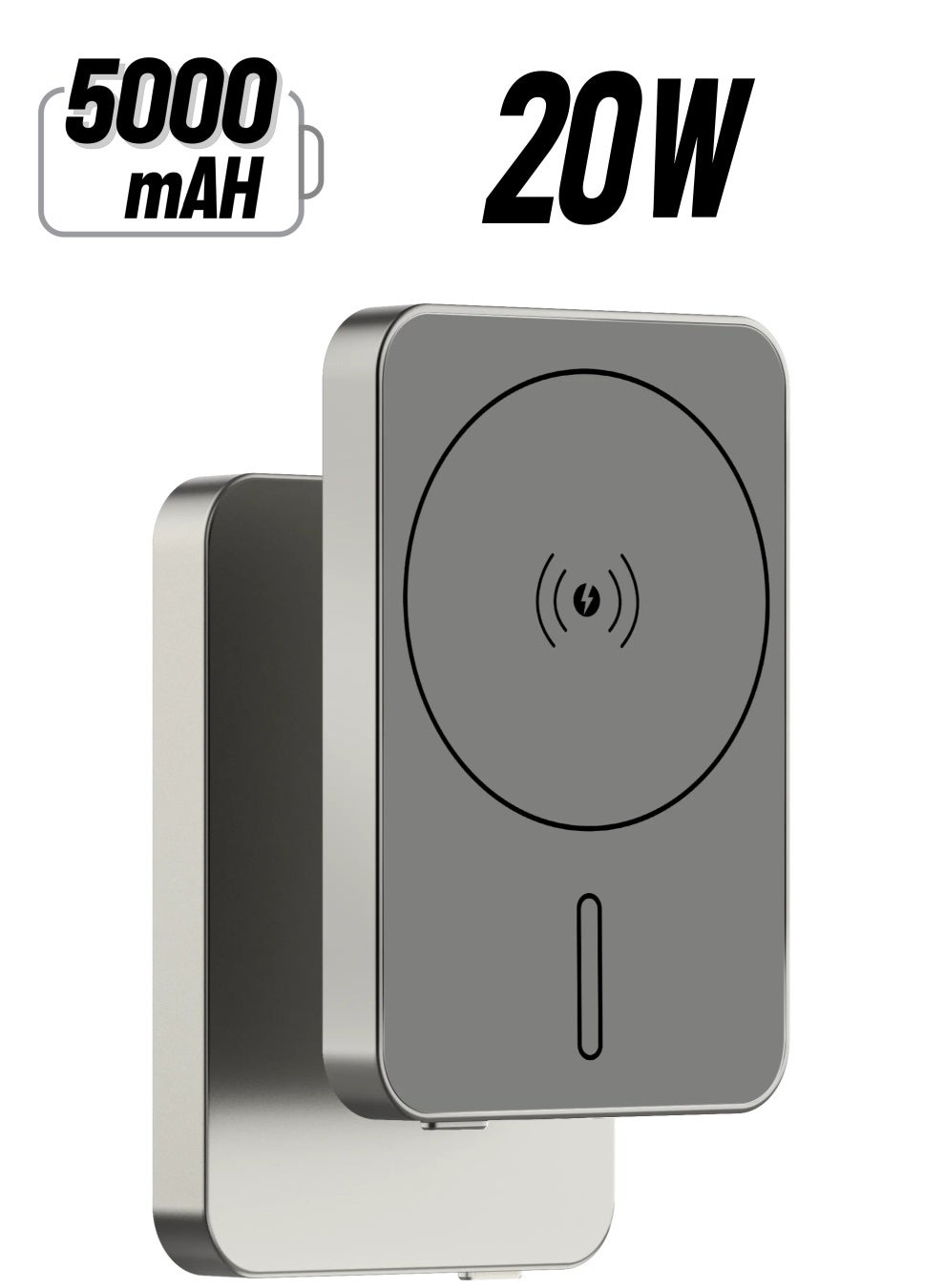 GREEN LION 5000 mAh Power Bank / Magsafe Compatible / PD20W Fast ...