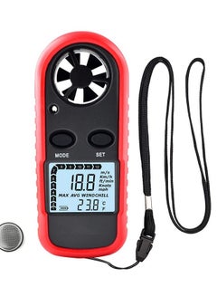 XICEN Handheld Anemometer Small Digital Vane Wind Speed Meter Gauge ...