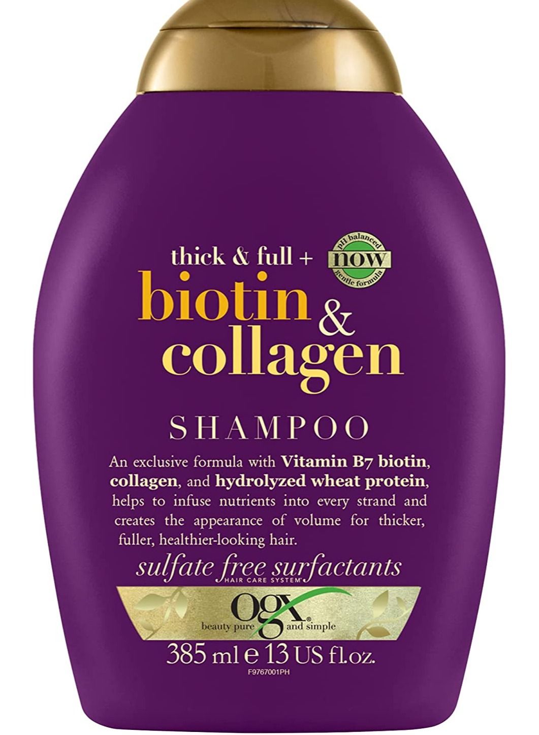 Ogx Ogx, Shampoo Thick & Full+ Biotin & Collagen 385ML | Best Price UAE ...