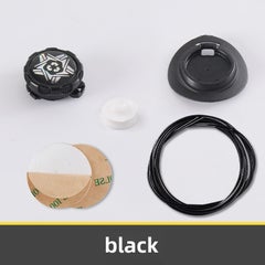 Generic Rotating Elephant Shoe Buckle Lazy Laces LockBlack laser rotary ...