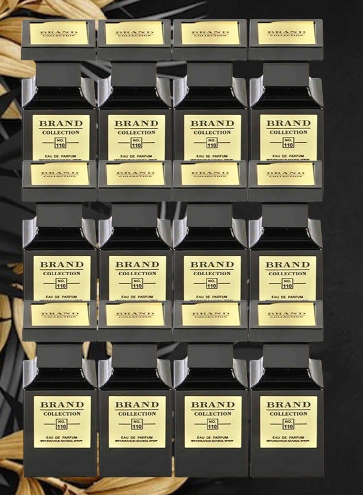 Brand Collection 12 Pieces Brand Collection Perfume Number 110 25ml EDP ...
