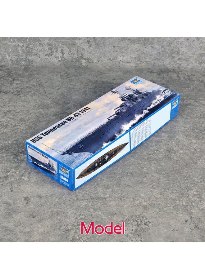 Generic Trumpeter Assembled Model Ship Model Ratio 1:700 US Navy BB430 ...