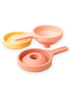 Inspire My Play 3 X Green Collapsible Silicone Funnels For Kids ...