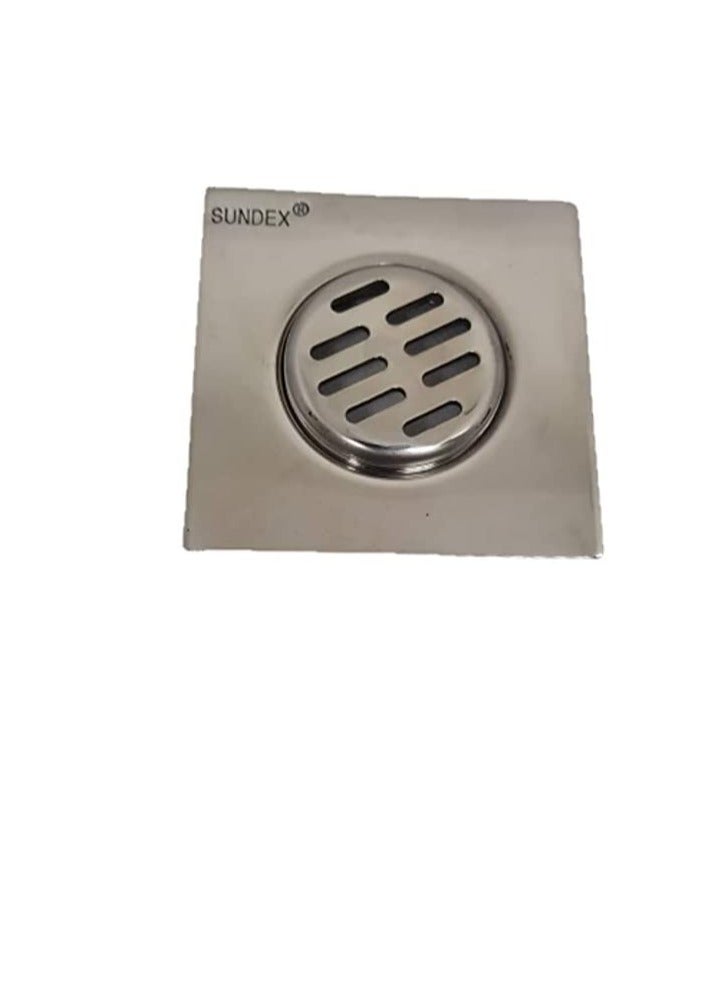 Sundex Sundex Stainless Steel Bathroom Floor Drain Trap with Removable ...