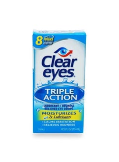Clear Eyes Triple Action Drops 15Ml UAE | Dubai, Abu Dhabi