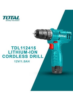 TOTAL T0TAL TDLI12415 High Performance 10mm Cordless Drill Machine 12V ...