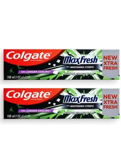 Colgate Pack Of 2 Colgate Max Fresh Bamboo Charcoal With Whitening ...