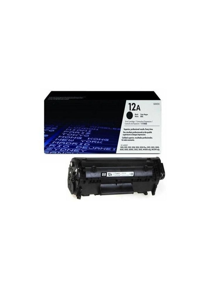 Generic 12A toner cartridge compatible with HP 12A / Q2612A toner ...