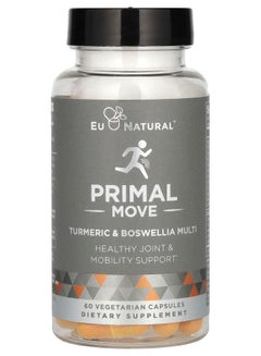 Eu Natural Primal Move Turmeric & Boswellia Multi 60 Vegetarian ...