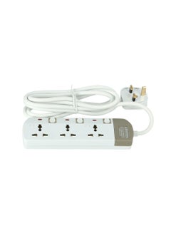 KRYPTON 3 Way Extension Socket /3Mtr/13A 1X24 UAE | Dubai, Abu Dhabi