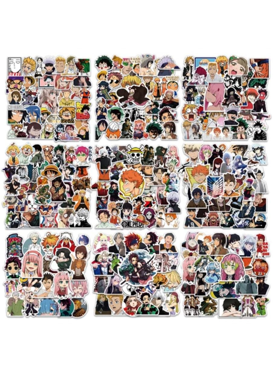 Generic 300Pcs Anime Stickers Pack for Waterproof Colourful Stickers ...