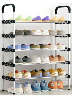 Arabest 5-Layer Vertical Shoe Rack,Fashionable Metal Shoe Cabinet,Space ...