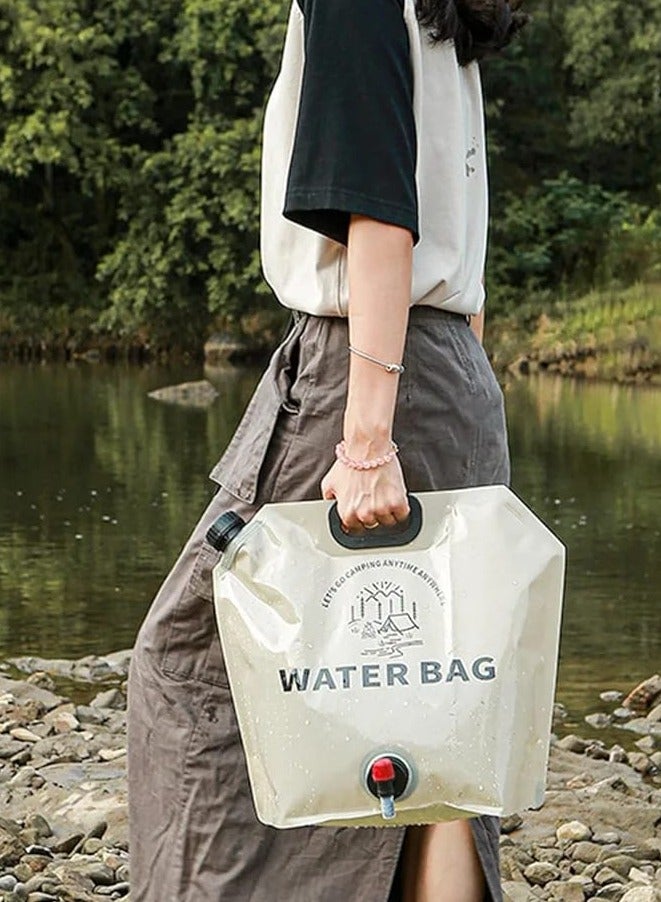 Generic Foldable Water Bag Canister with Tap – 8L Portable Camping ...