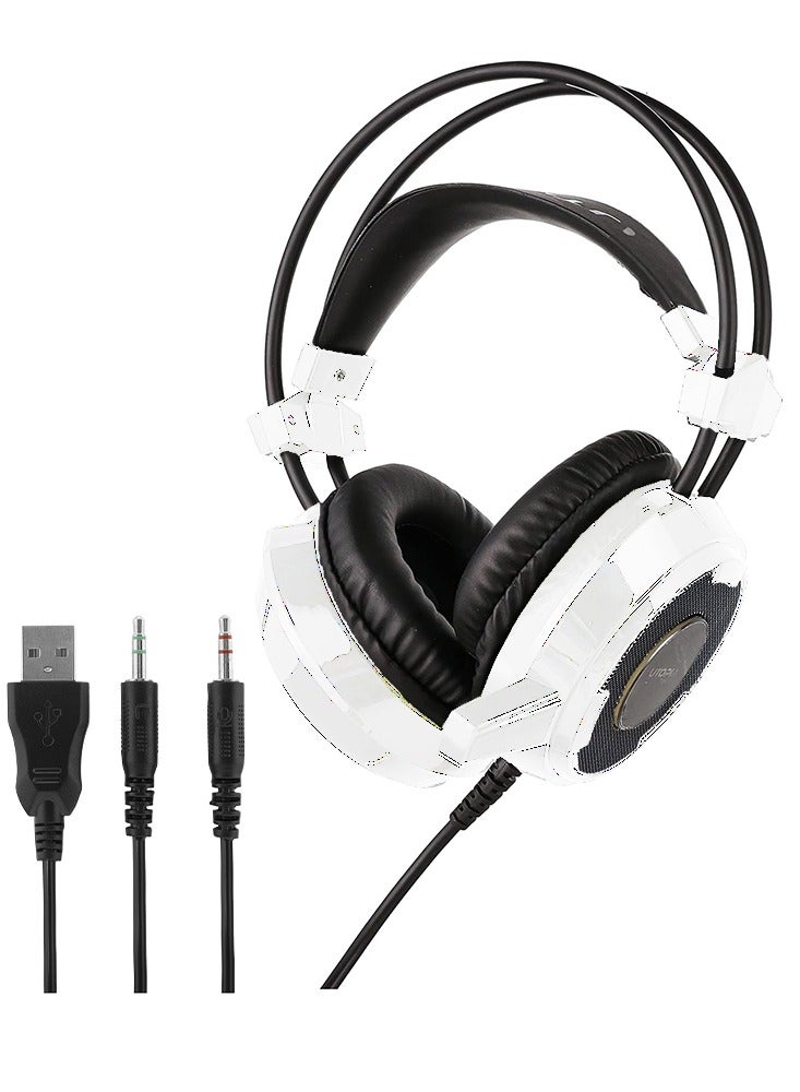 Generic Wired Gaming Headset UT-9 , 7.1 Surround Sound , With LED Light ...