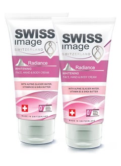 SWISS image Radiance Whitening Face, Hand & Body Cream Value Pack 2 X75 ...