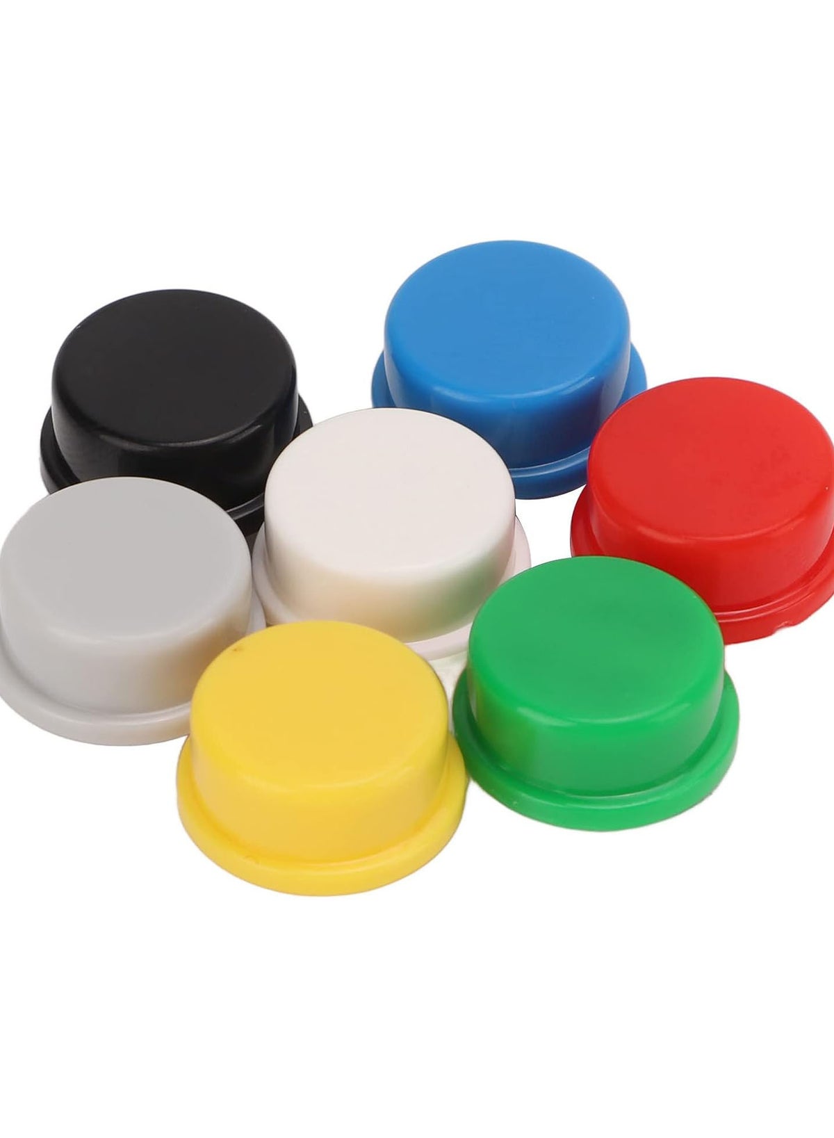 GGOOT 350pcs Push Button Switch Caps Kit Momentary Tactical Switch ...
