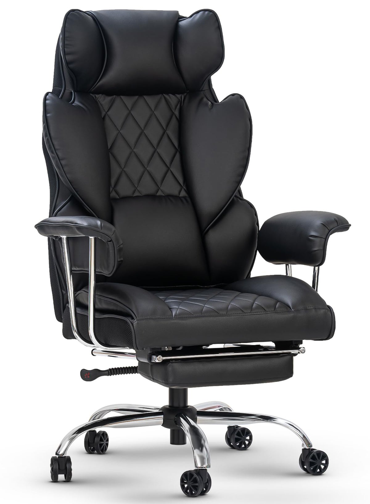DROGO Ergonomic Executive Office Chair for Work from Home, PU Leather ...