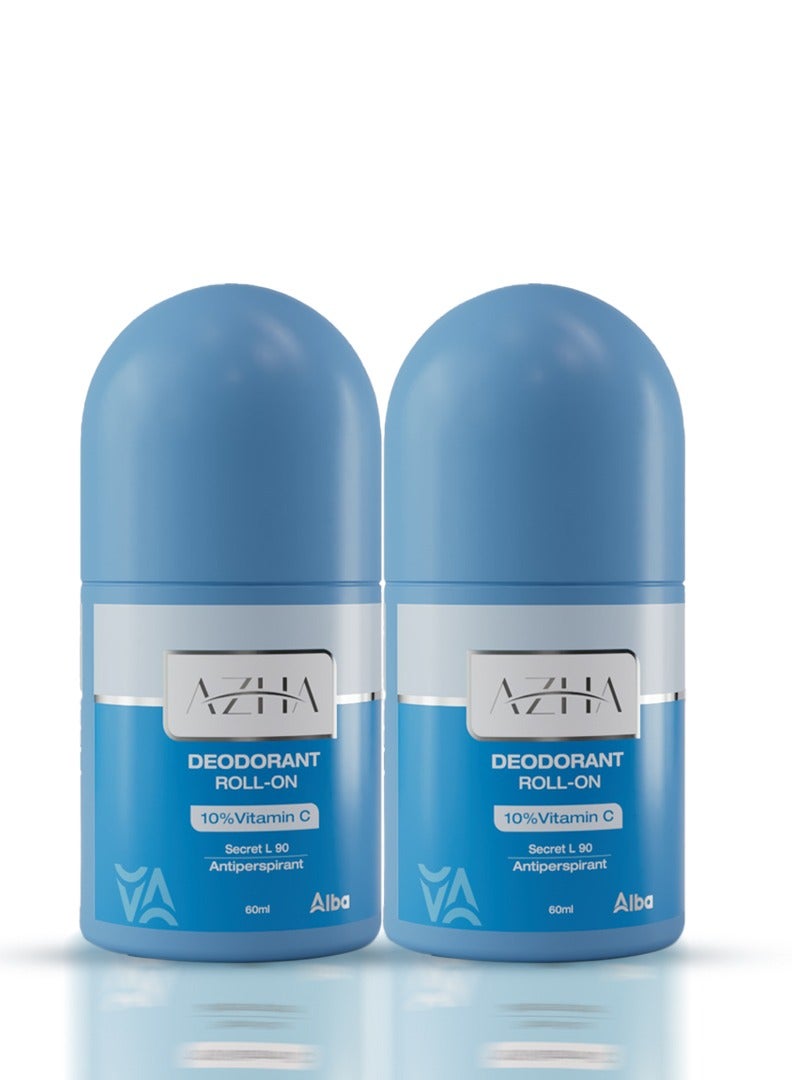 تسوق AZHA وAZHA ROLL ON azha roll-on secret l90 1+1 60ml أونلاين في مصر