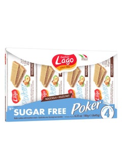 Lago Lago Poker 45x 4 Sugar Free Hazelnut Wafer UAE | Dubai, Abu Dhabi