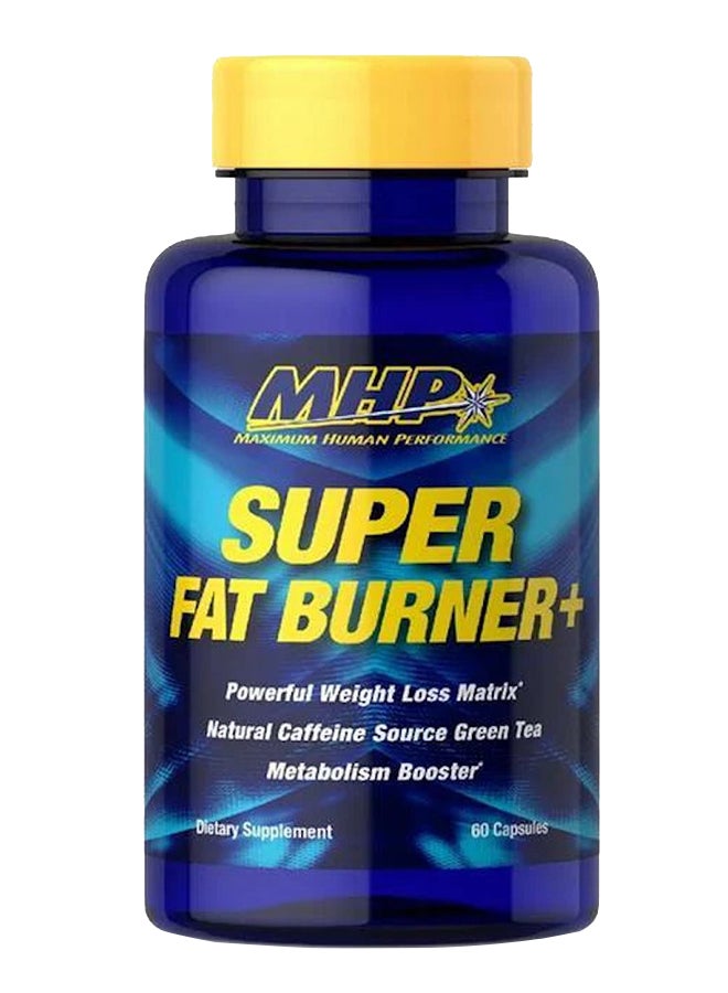 MHP Super Fat Burner 60 Capsules Advanced Thermogenic Fat Loss Formula ...