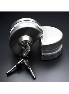 Bluefield Glass Door Center Lock Silver 100millimeter UAE | Dubai, Abu ...