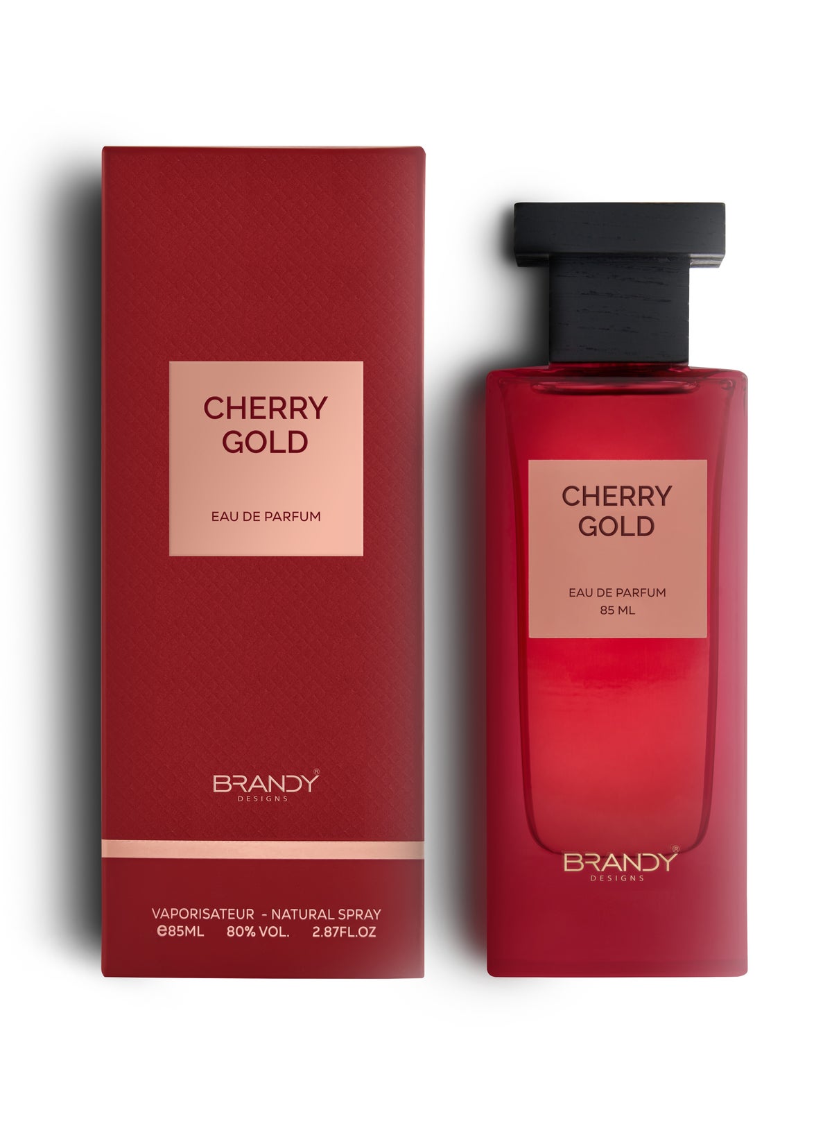 BRANDY DESIGNS Cherry Gold Eau de Parfum/Perfume 85ml Long-Lasting ...
