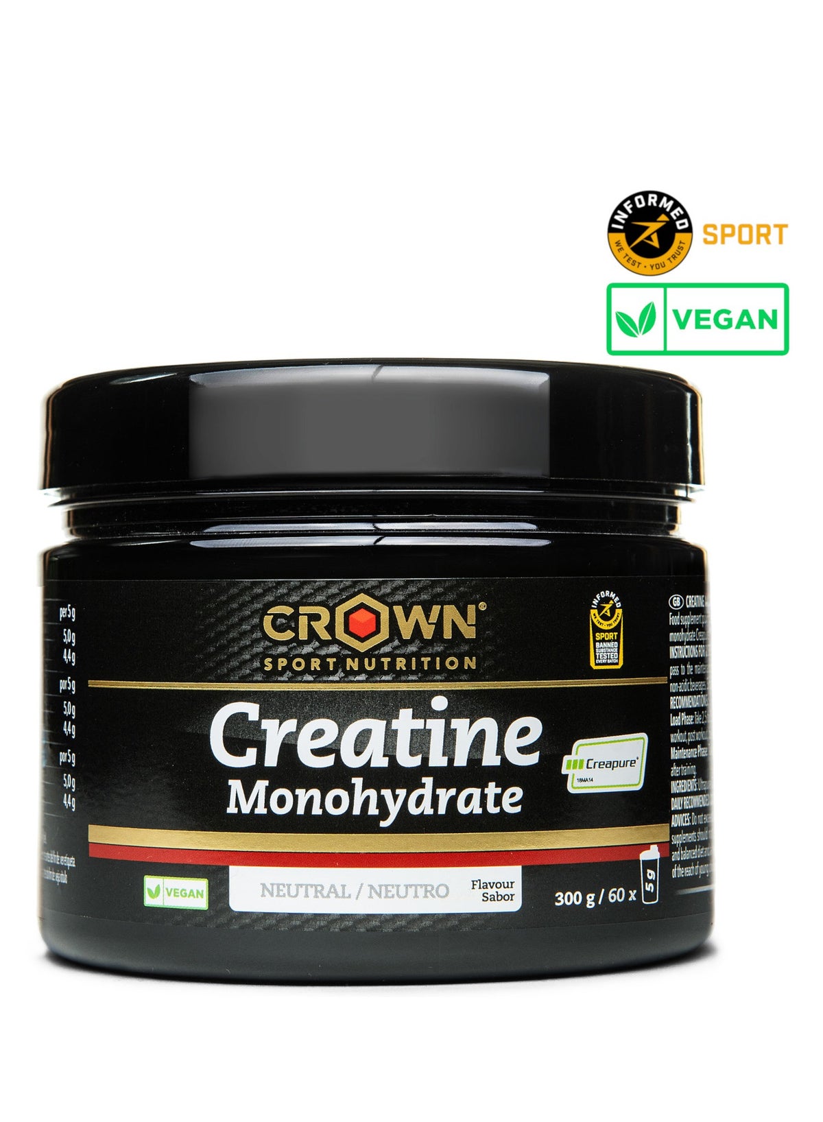 CROWN SPORT NUTRITION Crown Sport Nutrition Neutral Flavor Creatine ...