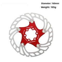 Generic MTB Floating Disc Brake Rotors 140/160/180/203mmHot Wheels Red ...