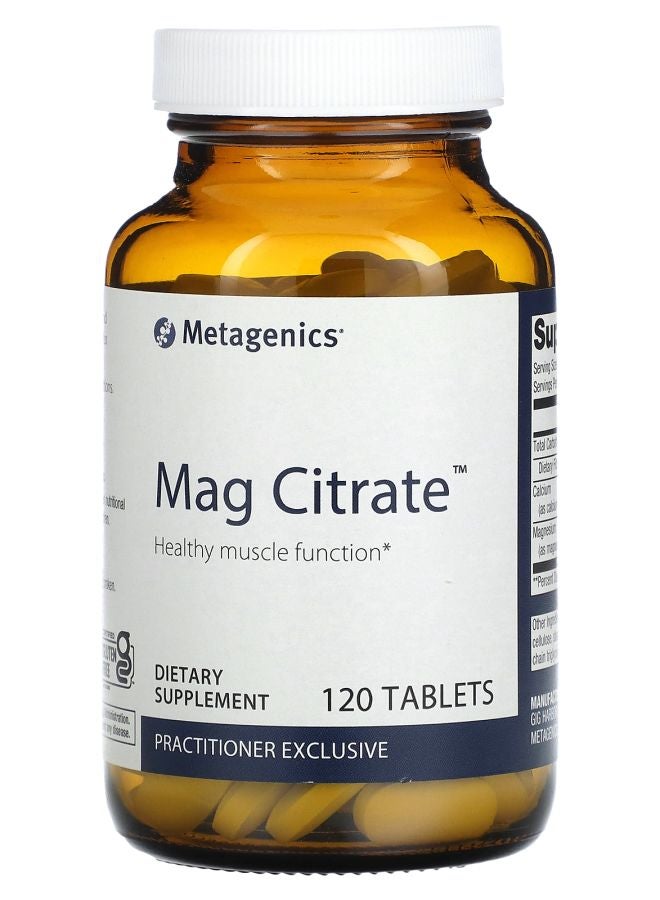 Metagenics Mag Citrate 120 Tablets | Best Price UAE | Dubai, Abu Dhabi