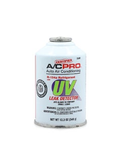 A/C Pro Auto Air Conditioning R134a Refrigerant with UV Leak Detector ...
