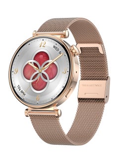 ibsun 1.3 Inch AMOLED women smart watch with gold and pink band ...