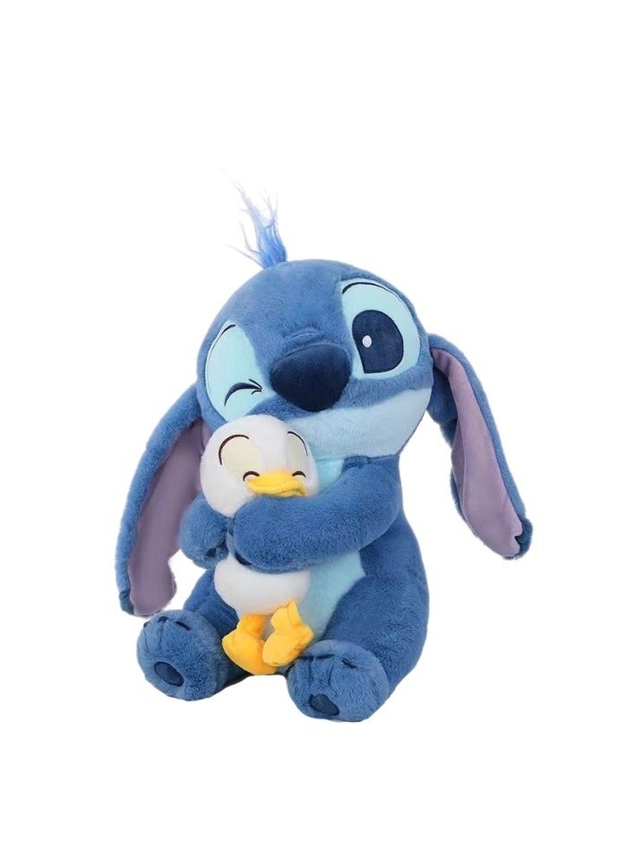 Generic Hugging Donald Duck and Stitch Plush Toy – Disney Classic ...