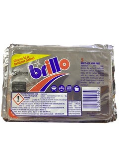 Brillo Brillo Multi-Use Soap Pads 5's UAE | Dubai, Abu Dhabi