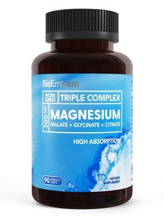 BioEmblem BioEmblem Triple Magnesium Complex 300mg of Magnesium ...