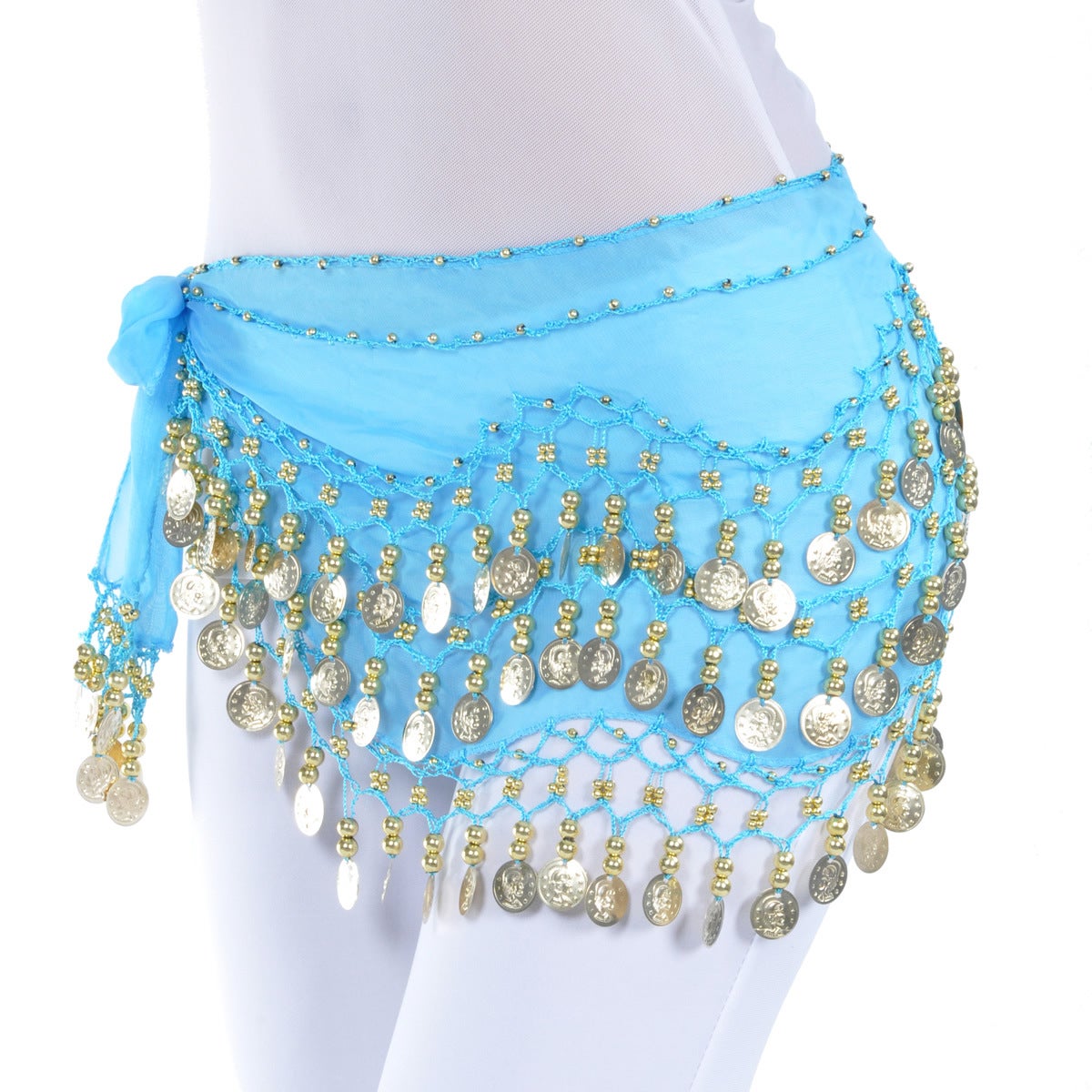 Generic 128 Currency Belly Dance Waist Decoration, Belly Dance Clothing ...
